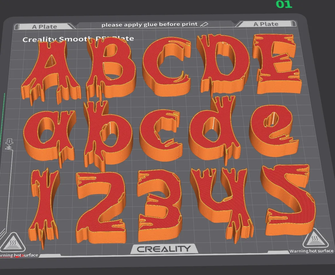 Alphabet Full Vol.1 (for FREE) (64 Elements) by Astro-FREE-3D-Art ...