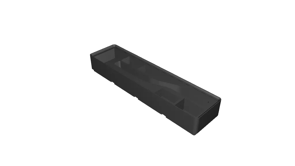 Razor Blade Scraper Gridfinity 1x4 by rlgnak | Download free STL model ...