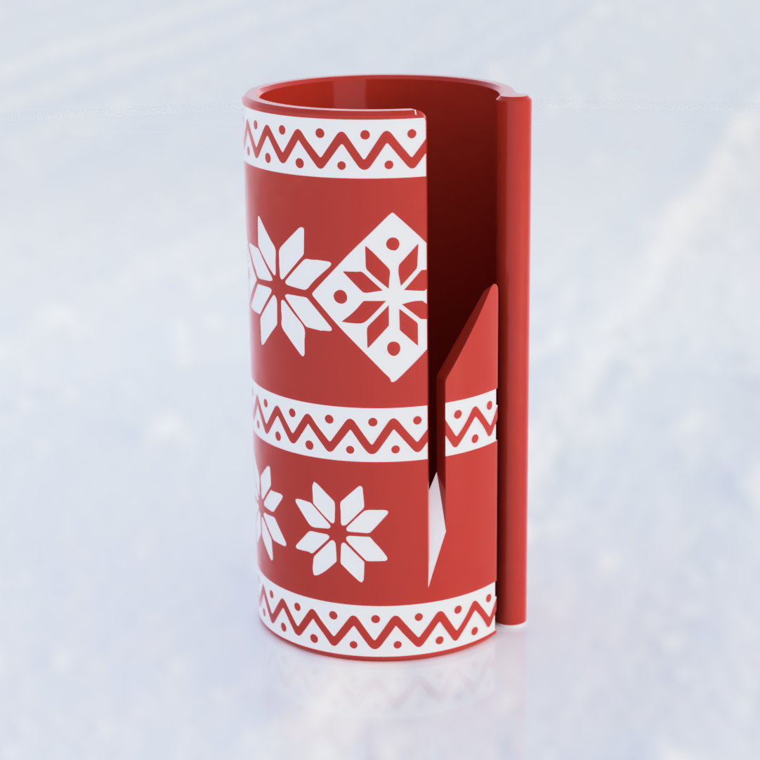 Wrapping paper cutter - Festive edition (multicolor) by Voxel3D ...