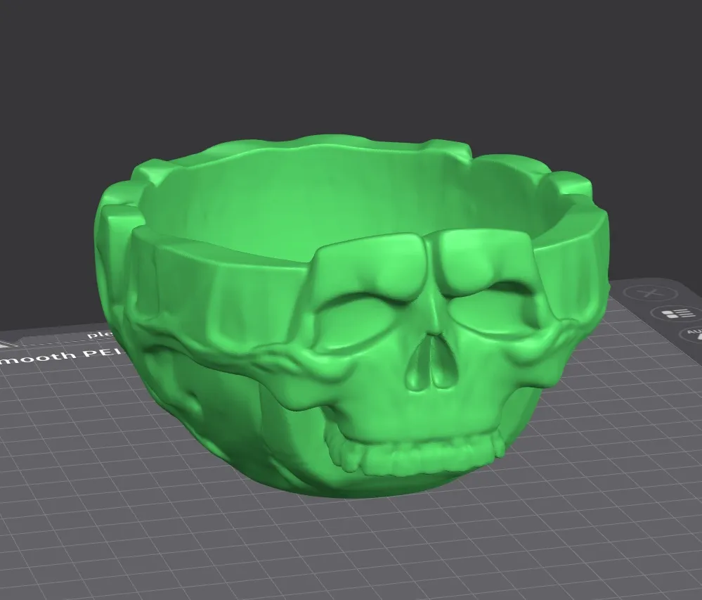 Skull Bowl #3 (for FREE) by Astro-FREE-3D-Art | Download free STL model ...