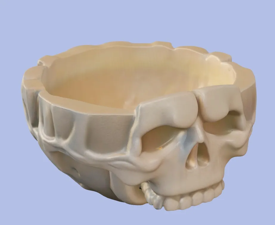 Skull Bowl #3 (for FREE) by Astro-FREE-3D-Art | Download free STL model ...