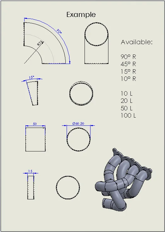 jig frame pipe tube manifold by Enzo78 | Download free STL model ...