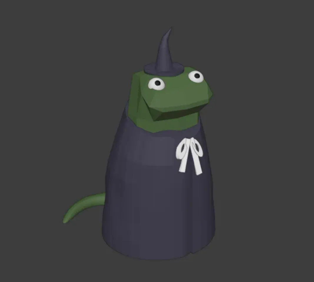 Wizard Lizard by Caithy | Download free STL model | Printables.com