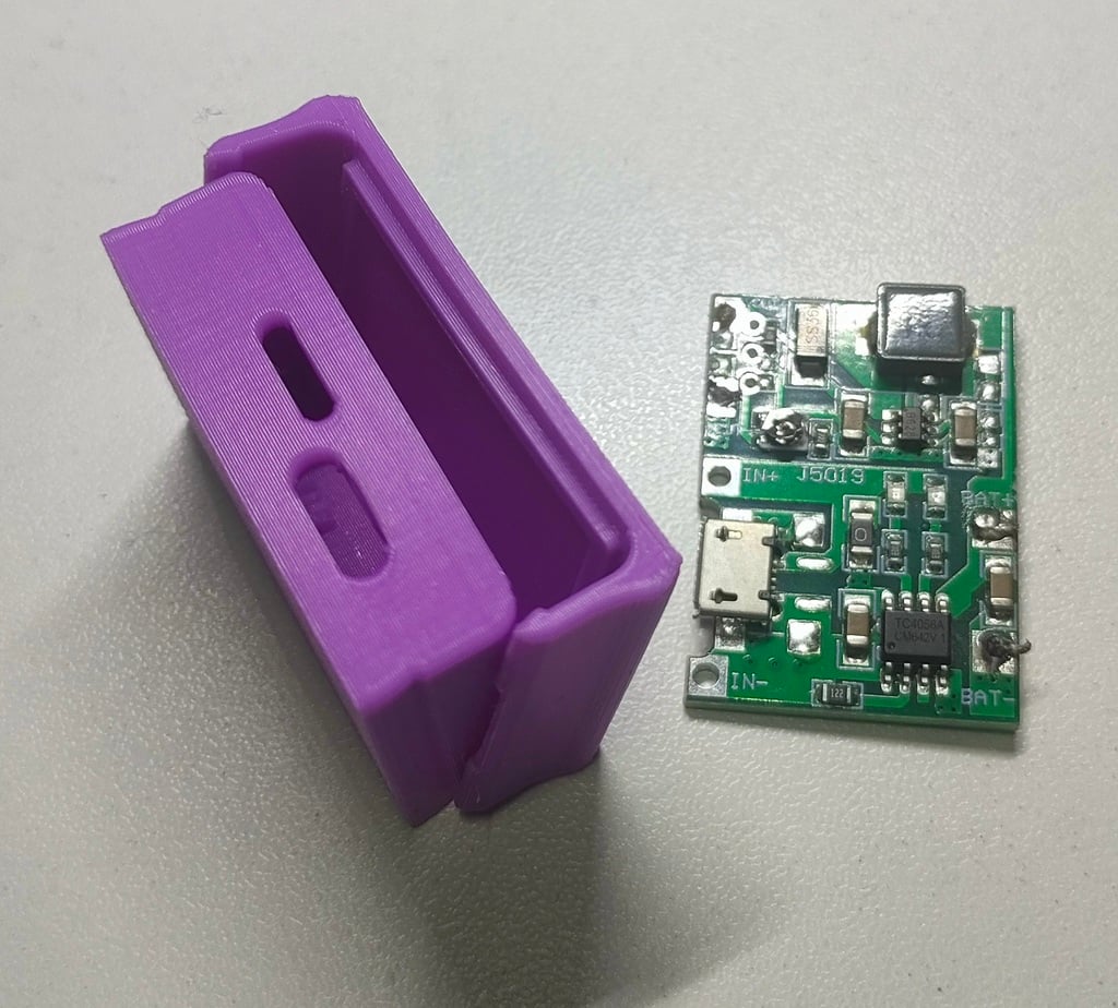 Battery charger case by ThorLAB | Download free STL model | Printables.com
