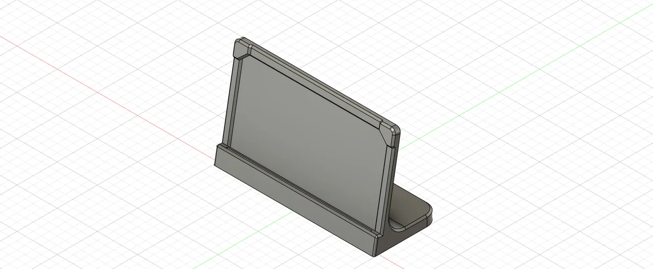 Simple Card Holder by AdmSean | Download free STL model | Printables.com