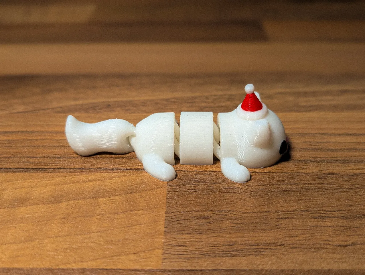 Articulated Christmas Cat by Symbiance | Download free STL model ...