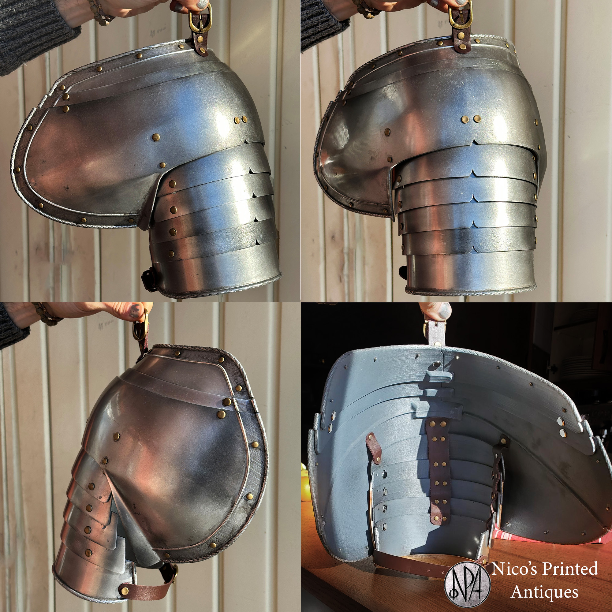 16th Century Plate Armor Pauldron by Nico's Printed Antiques ...