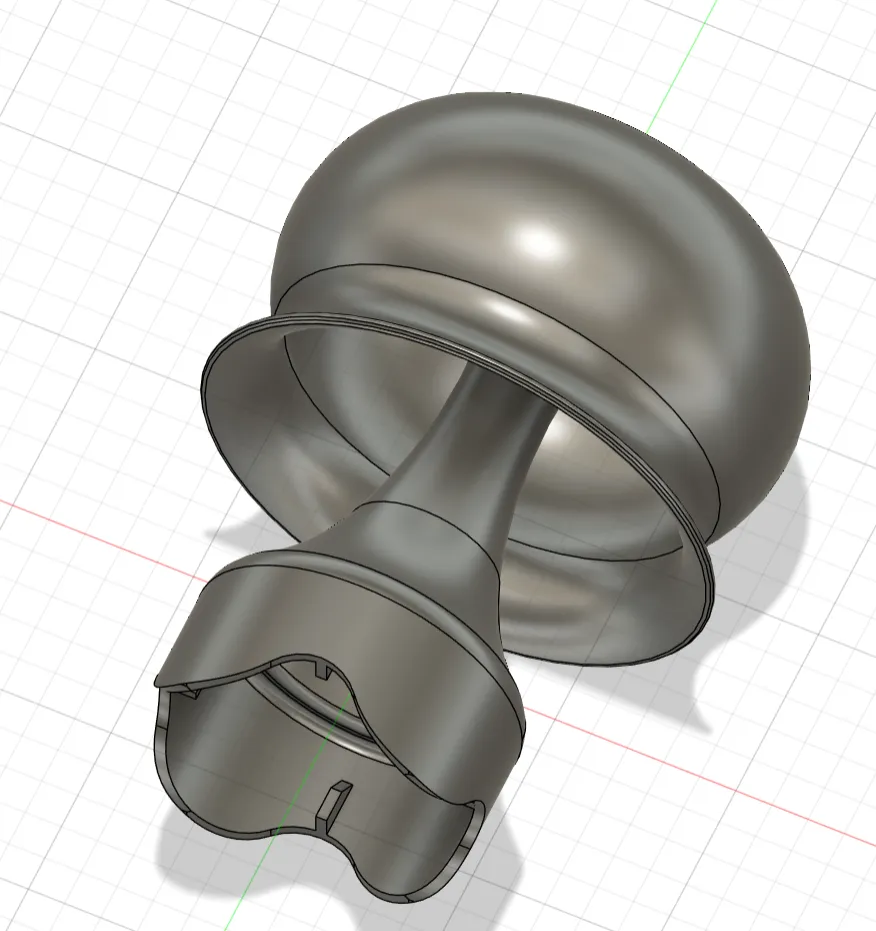 Mushroom Lamp by Druck3rP4pst | Download free STL model | Printables.com