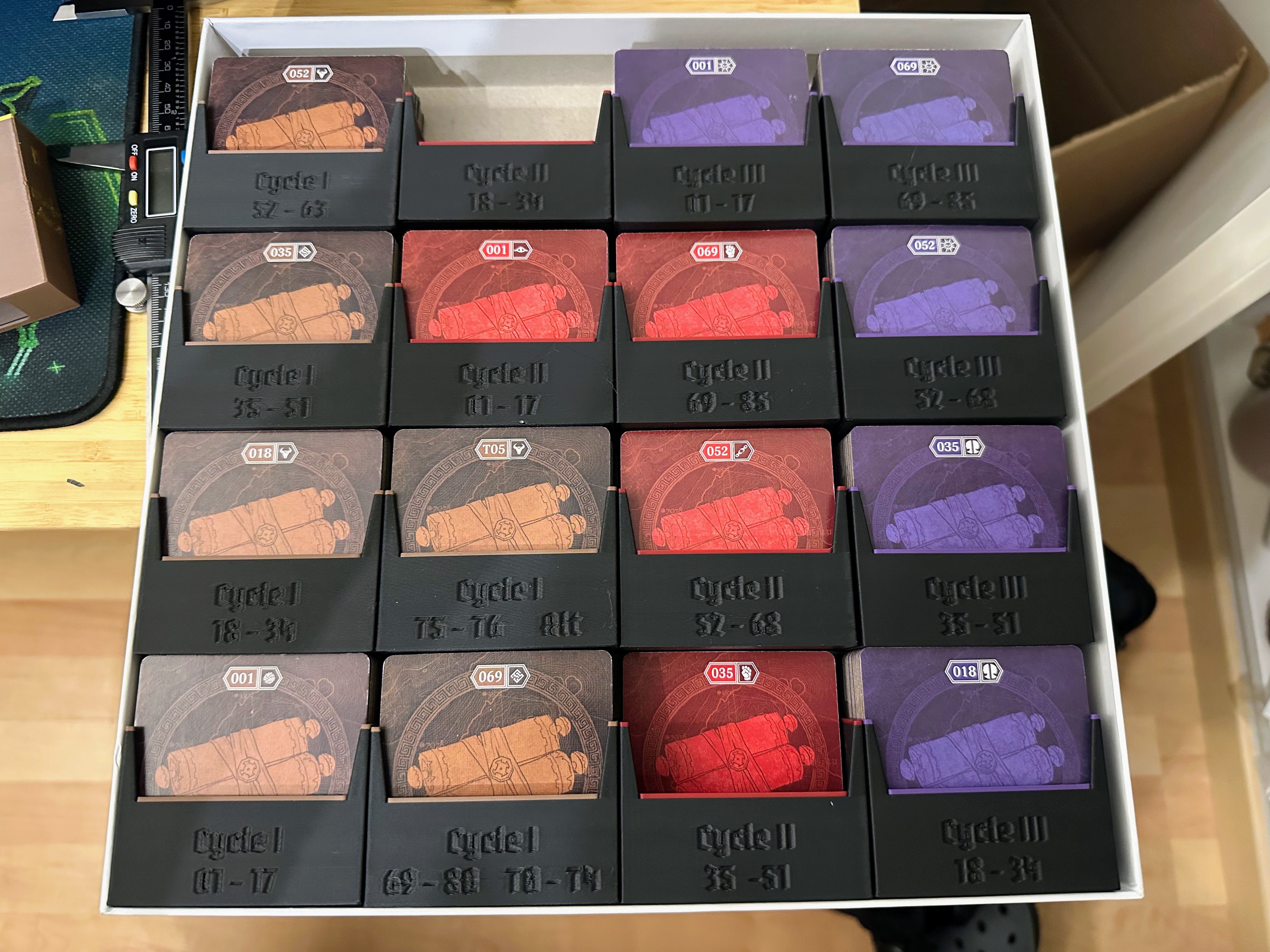 Aeon Trespass Odyssey - Cycle 1 to 5 Lux Tiles Half Boxes autorstwa ...