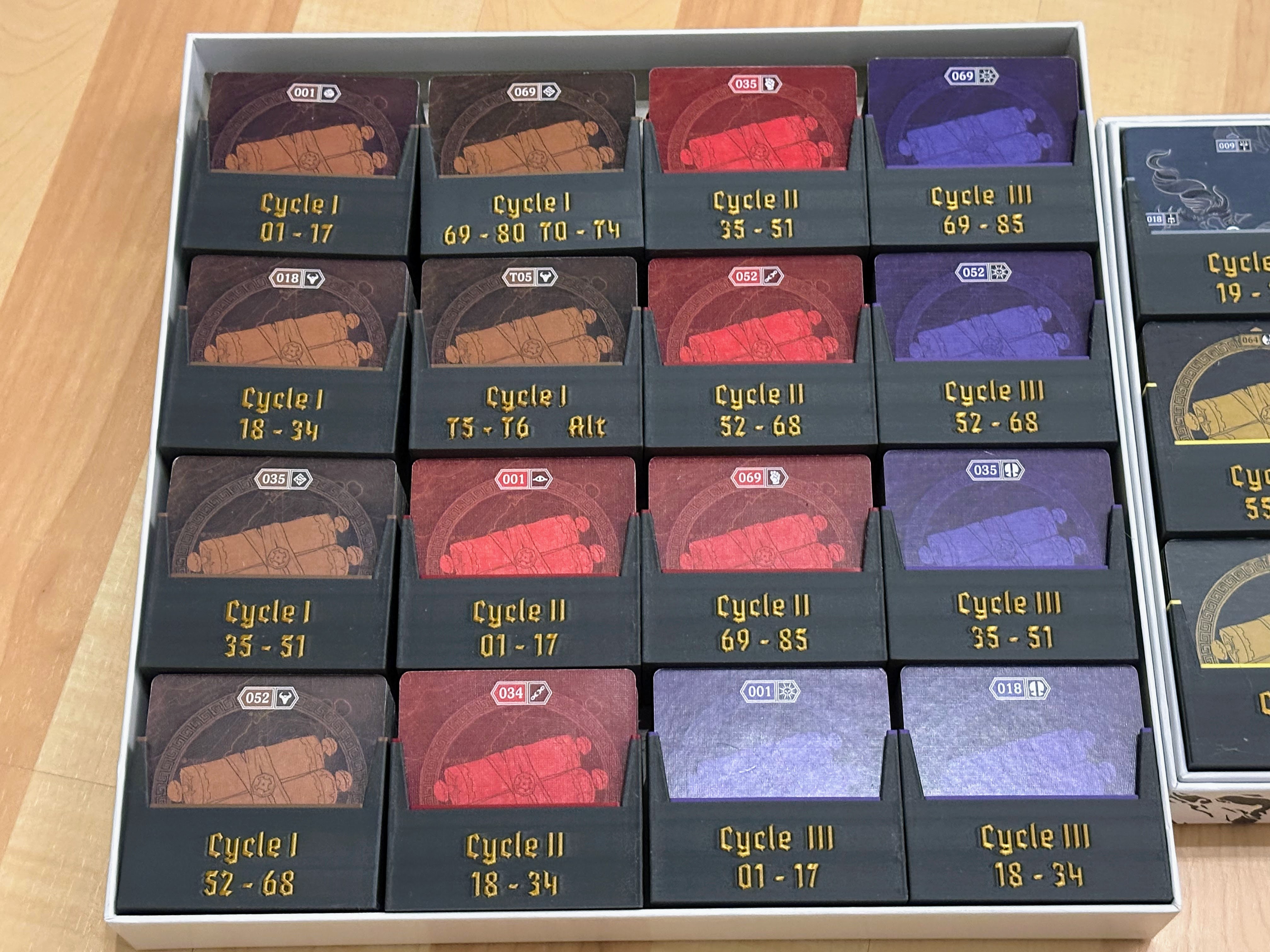 Aeon Trespass Odyssey - Cycle 1 to 5 Lux Tiles Half Boxes autorstwa ...