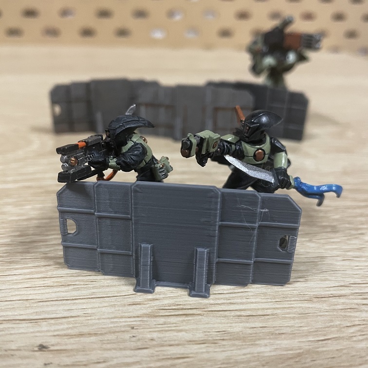 Kill Team 2021 Barricade by Sidequest Co | Download free STL model ...