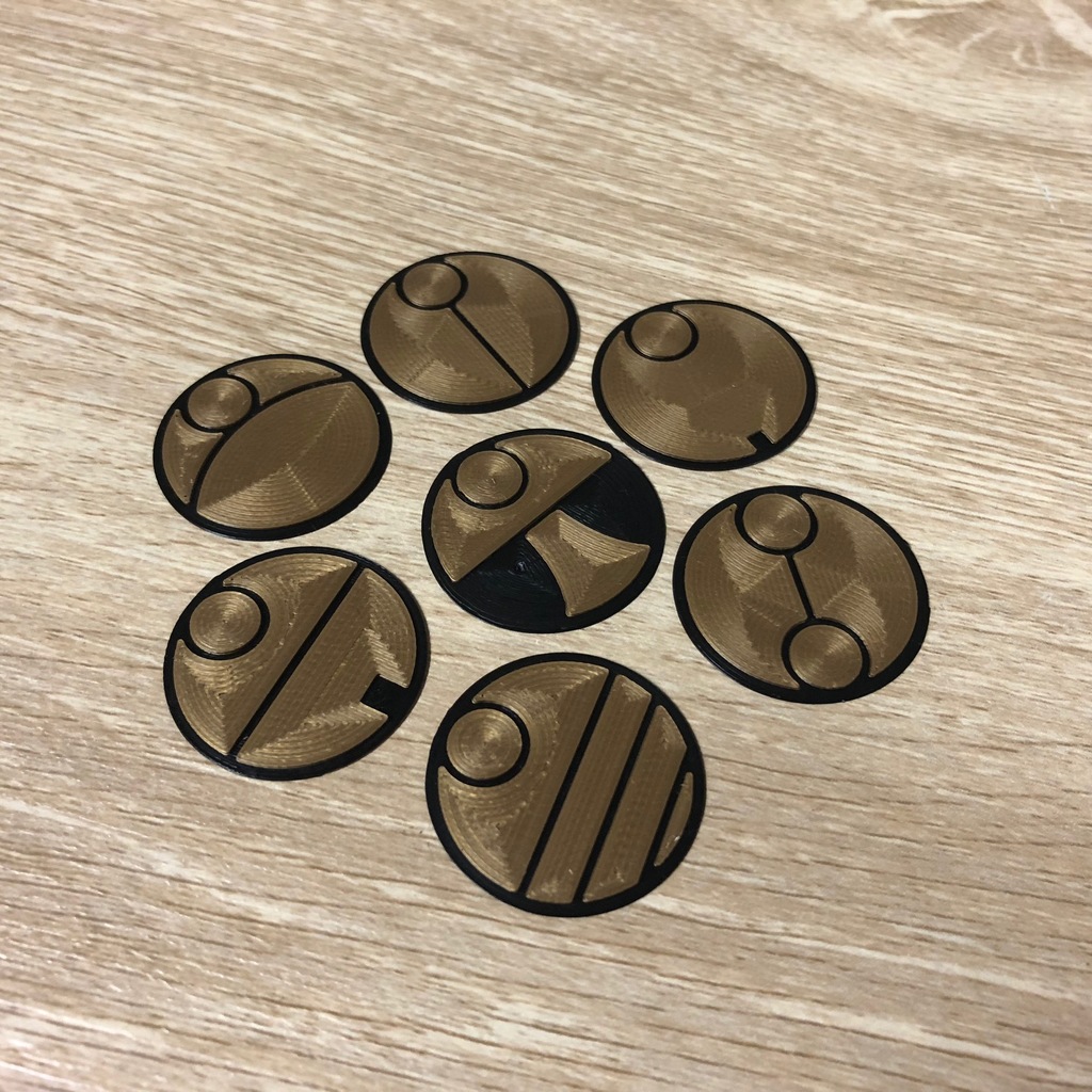 Warhammer - Tau Base Toppers by Sidequest Co | Download free STL model ...