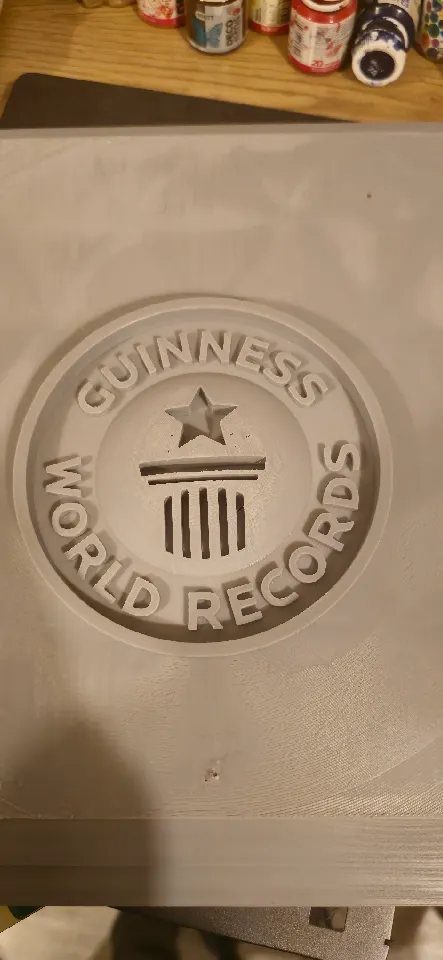 Guinness record medal by S S | Download free STL model | Printables.com