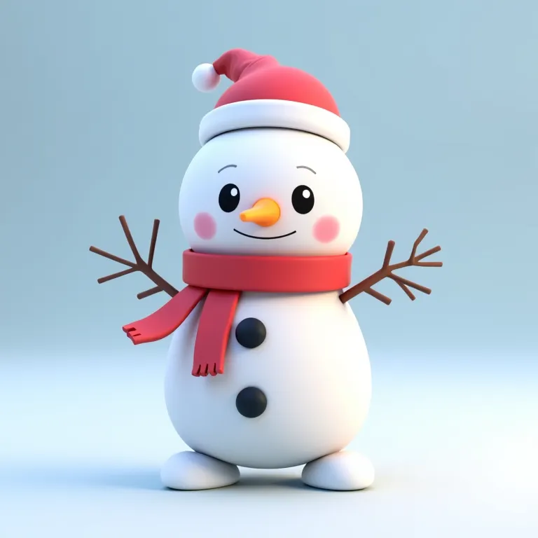snowman by 3D flare | Download free STL model | Printables.com