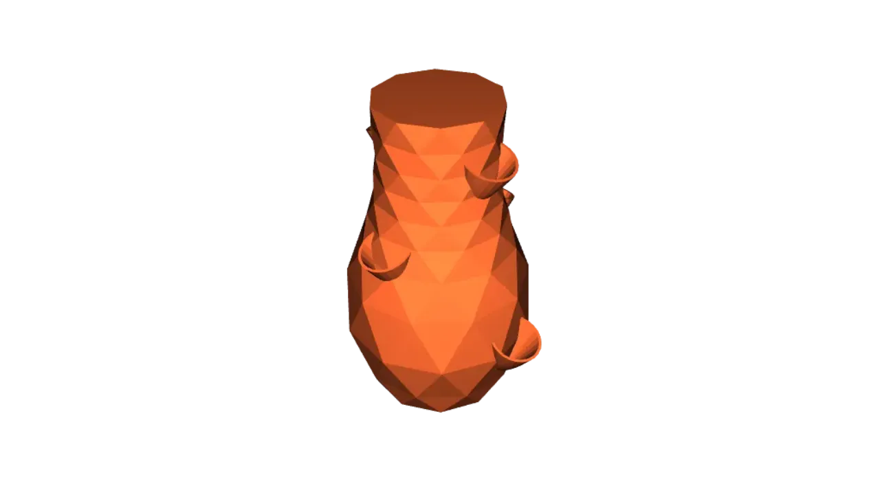 Vase / Planter (Vase mode) by Protrude Products | Download free STL ...