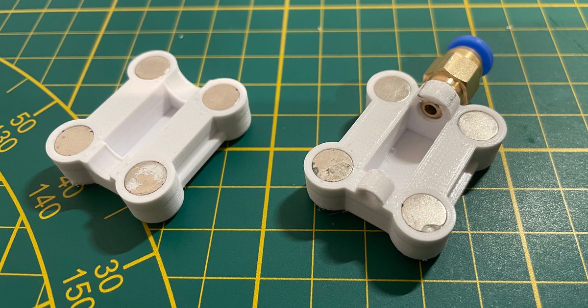 Magnetic Filament Cleaner With One Sided Thread (M6) by Sebiko ...