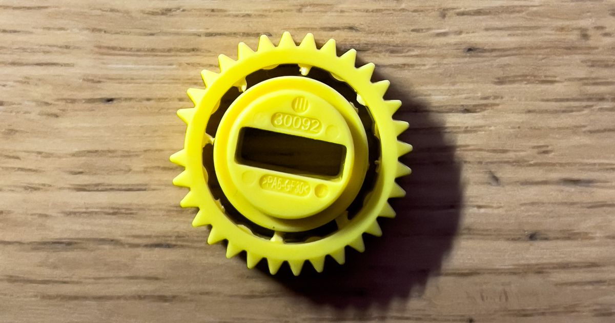 Nuki Ultra Cog Replacement (Spare Part) by CanWeFixThat | Download free ...