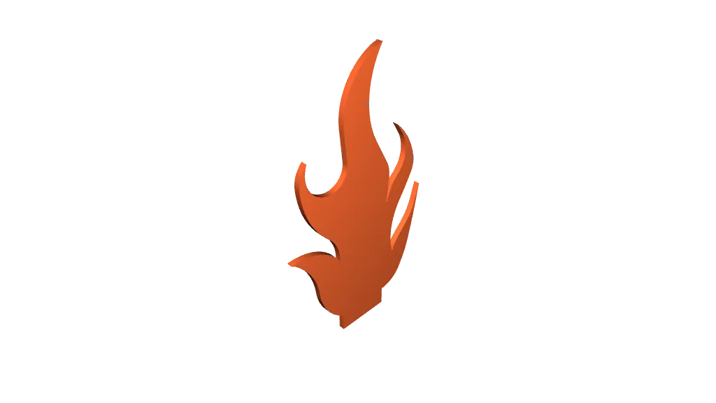 Flame trophy by zetiti10 | Download free STL model | Printables.com