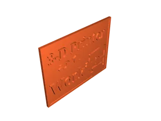 3-D printer at work sign by Bobojeff7 | Download free STL model ...