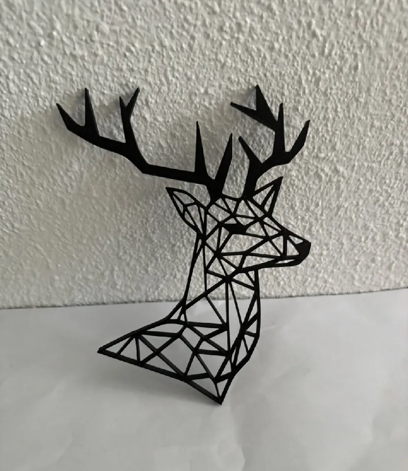 Geometric Reindeer by 3DPrintastica | Download free STL model ...
