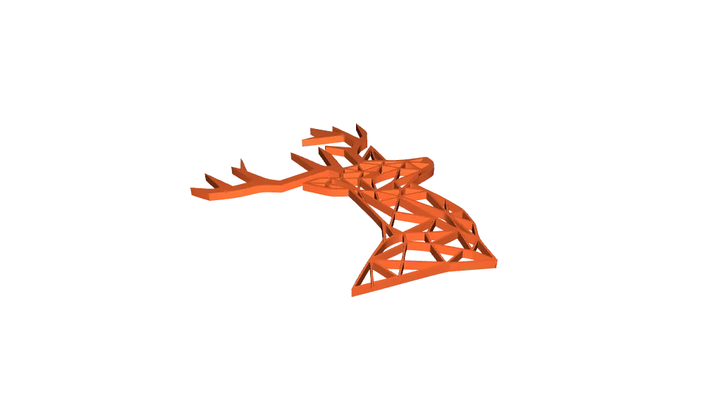 Geometric Reindeer by 3DPrintastica | Download free STL model ...