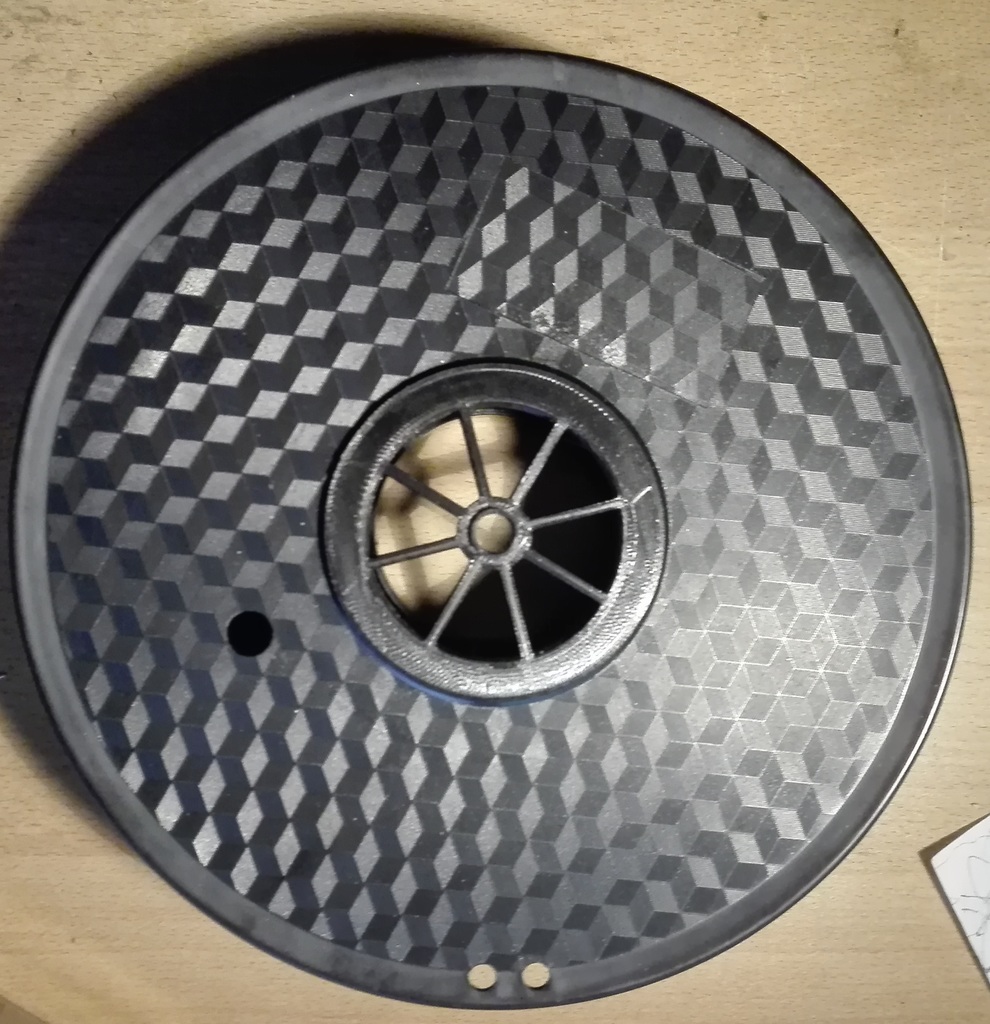 horizontal filament spool holder - spool recycle by aRGiRob | Download ...