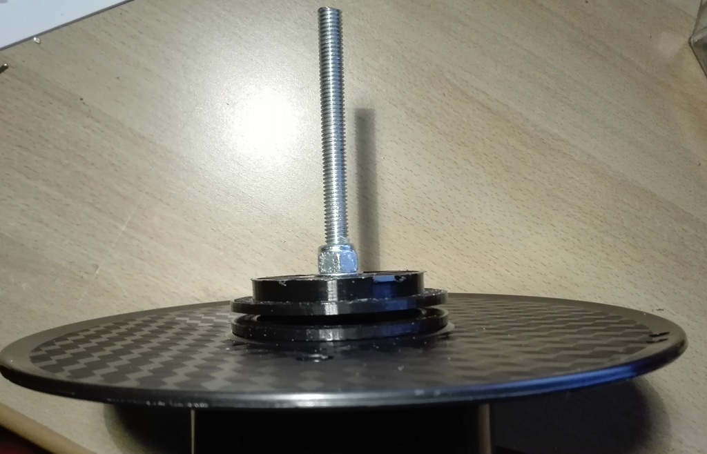 horizontal filament spool holder - spool recycle by aRGiRob | Download ...