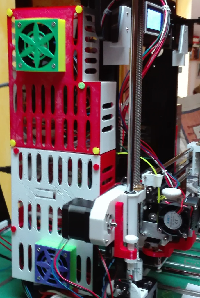 anet a8 electronics case - part 1 by aRGiRob | Download free STL model ...