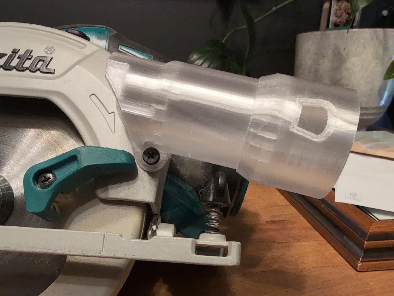 Makita DHS680 circular saw vacuum adapter for Bosch GAS dust extractor ...