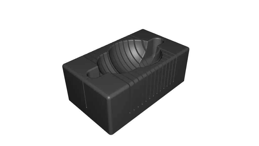 Rat brain matrix (coronal, 300-600g) by BiTN | Download free STL model ...