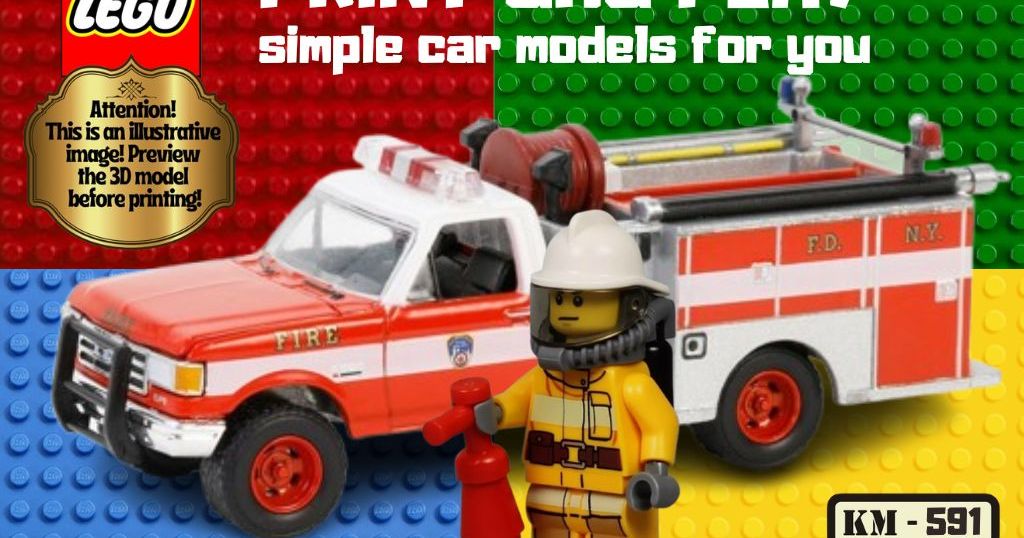LEGO Mini Pumper FORD Base by Mgr. Pavel Krist | Download free STL ...