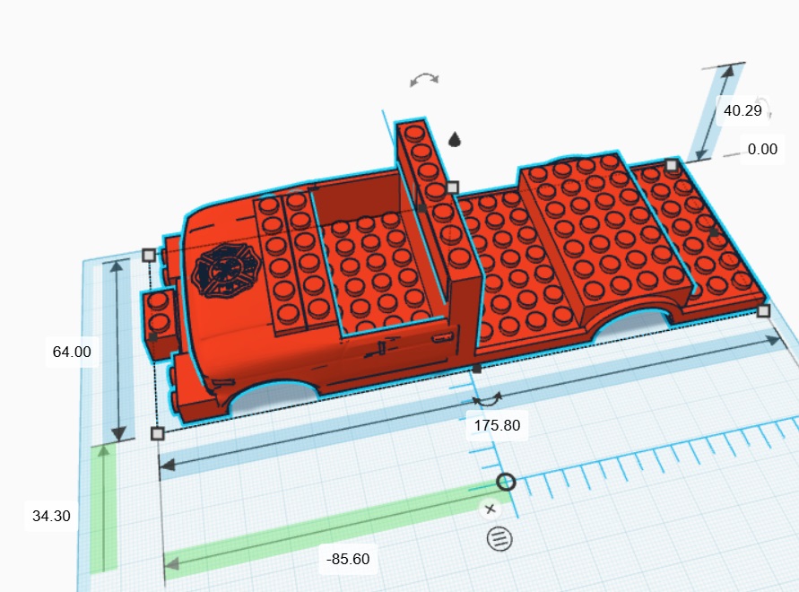 LEGO Mini Pumper FORD Base by Mgr. Pavel Krist | Download free STL ...