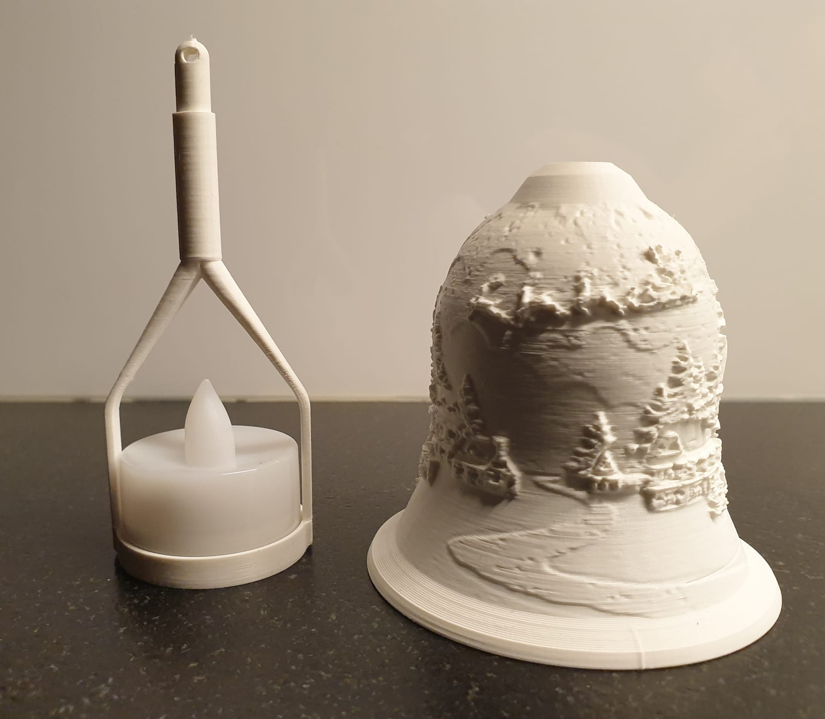 Stand for Christmas Bell Lithophane + Bells by Lucretia | Download free ...