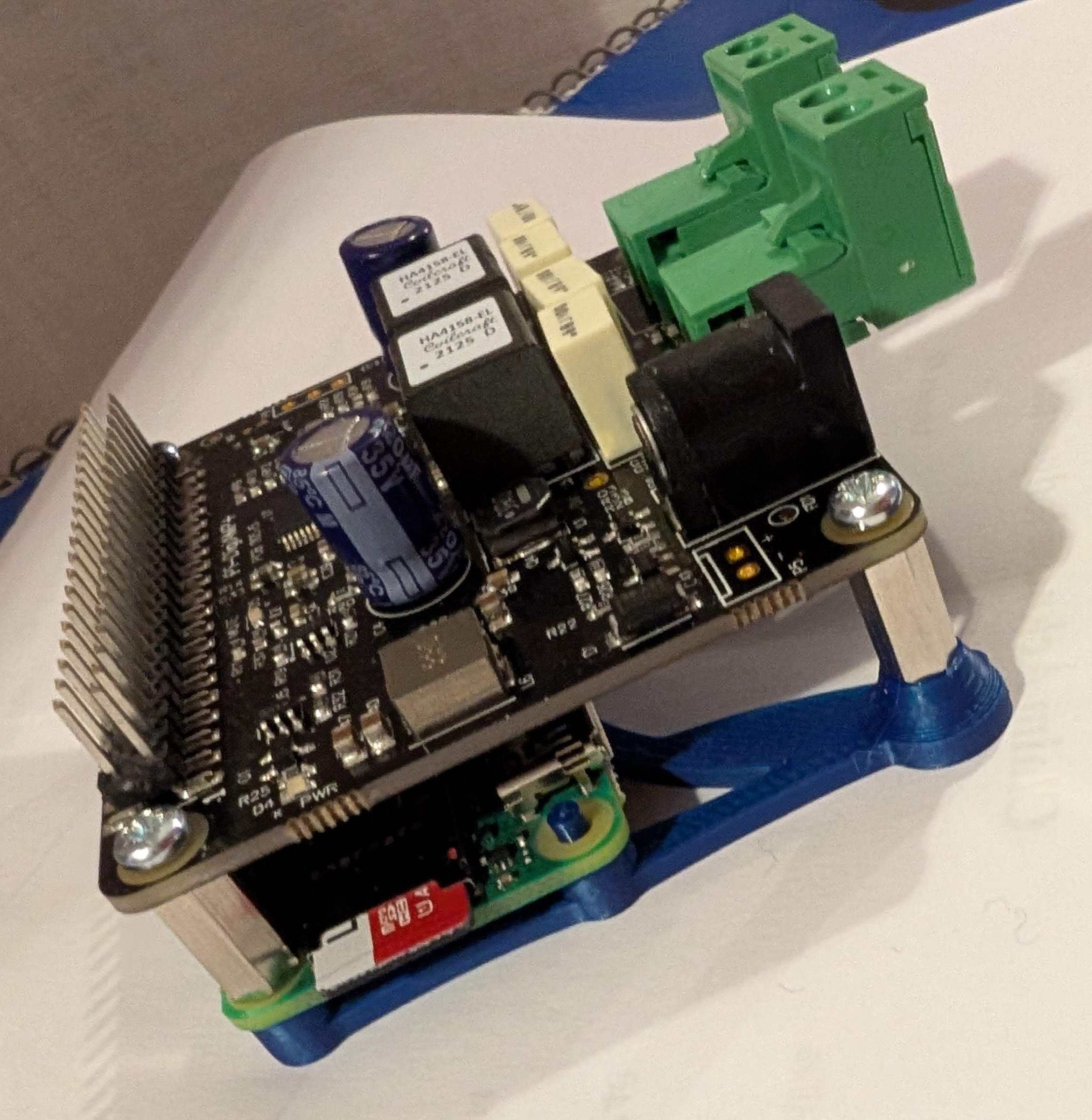 Pi zero 2W support for piHAT Digiamp+ by mechoption | Download free STL ...