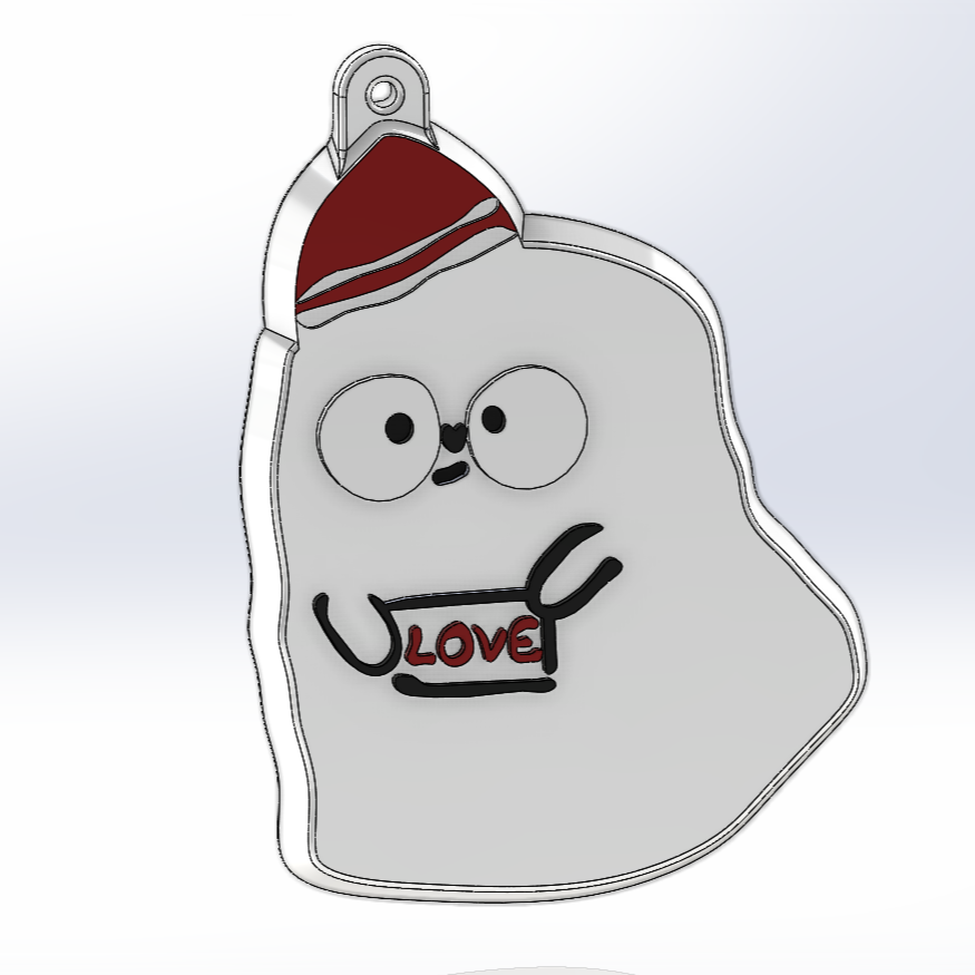 Sofia's 1st SolidWorks designed keychain by Lucio Badtaste | Download ...