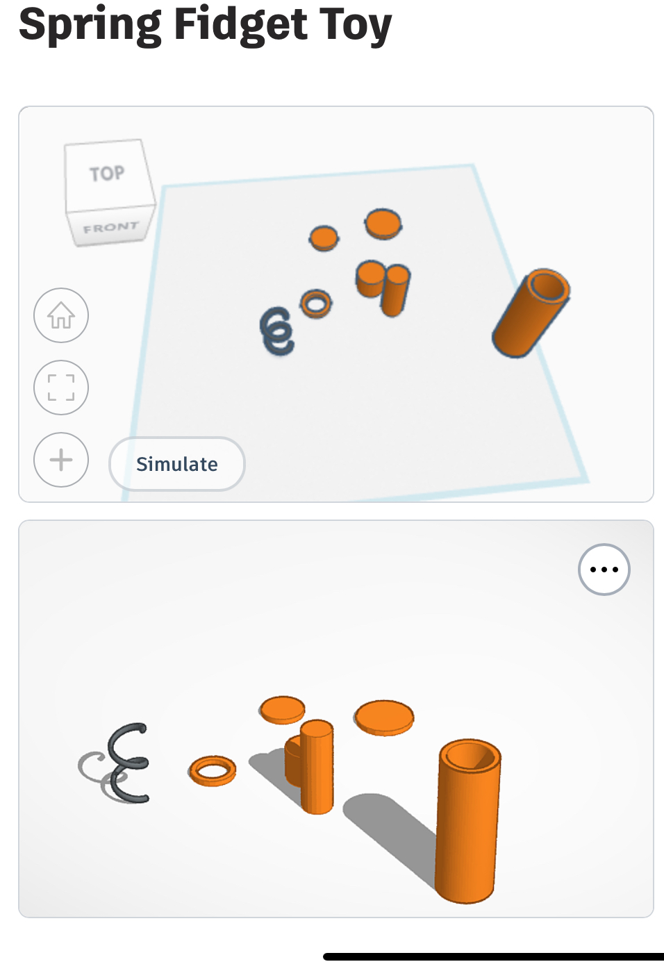 Spring Fidget Toy by CityLifeYT | Download free STL model | Printables.com