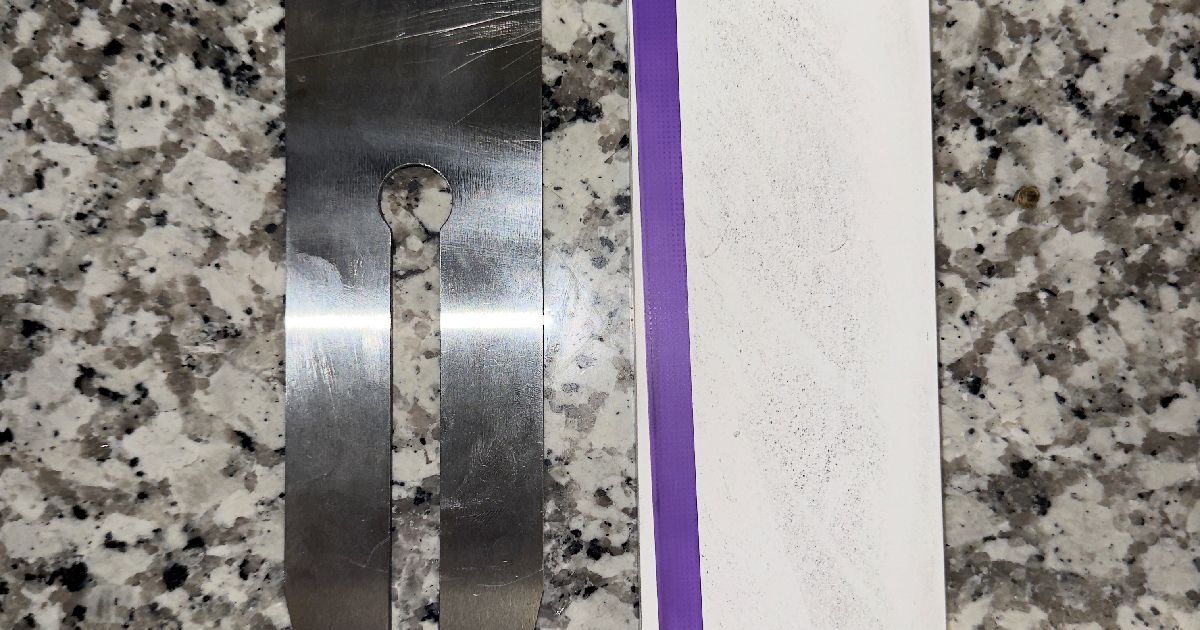 Sharpening ruler for hand plane blades by Eric White | Download free ...