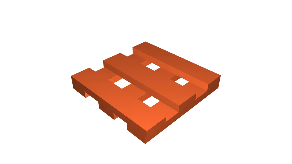 Pallet Coaster by Printer Guy | Download free STL model | Printables.com