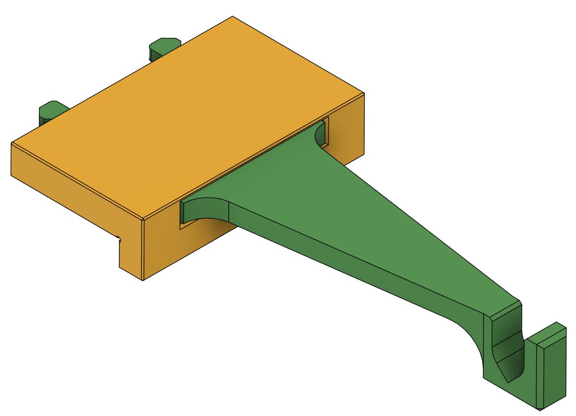 Haken zur Befestigung von Fensterdekorationen/ Hooks for attaching ...