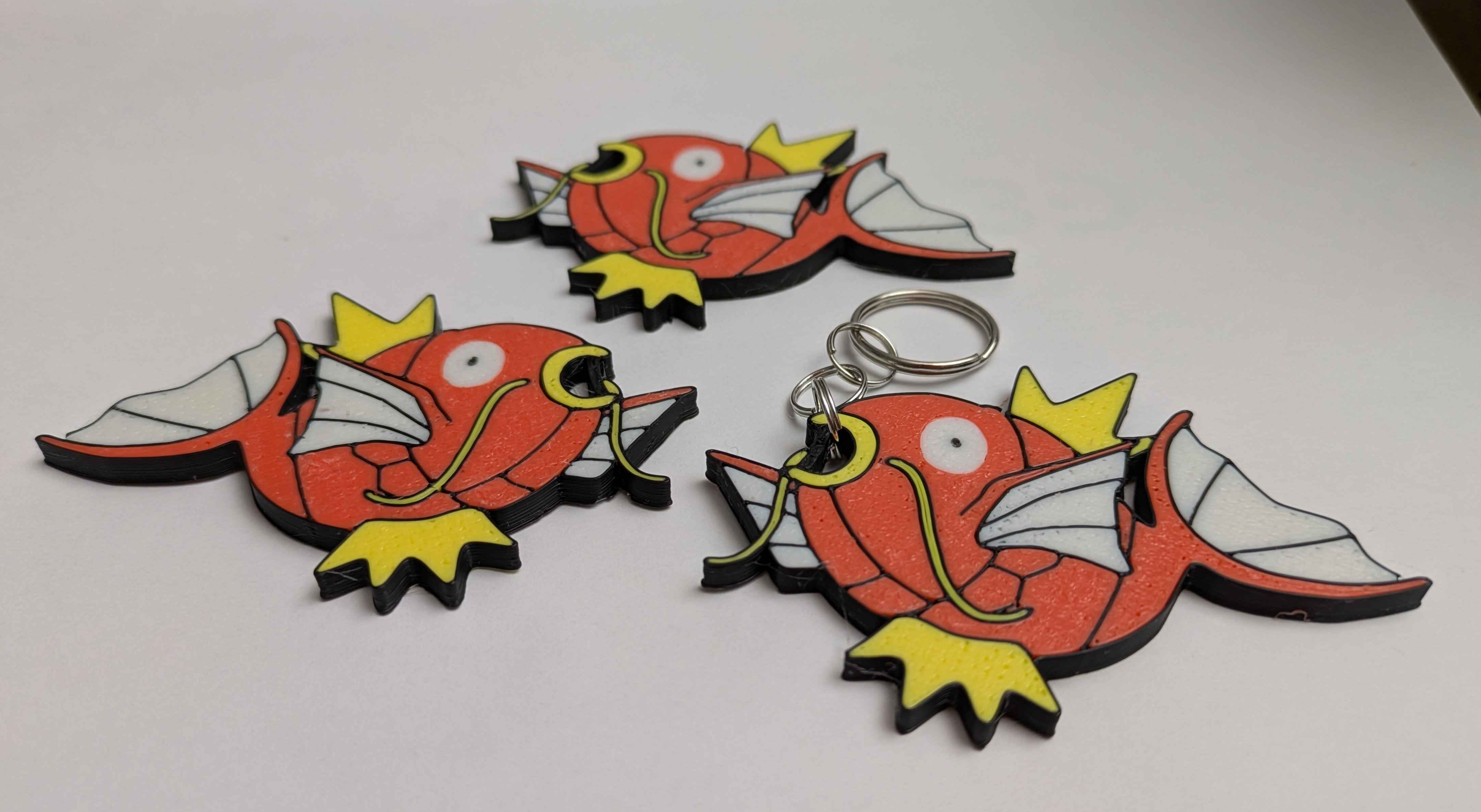 Magikarp Keychain by Vec4 | Download free STL model | Printables.com