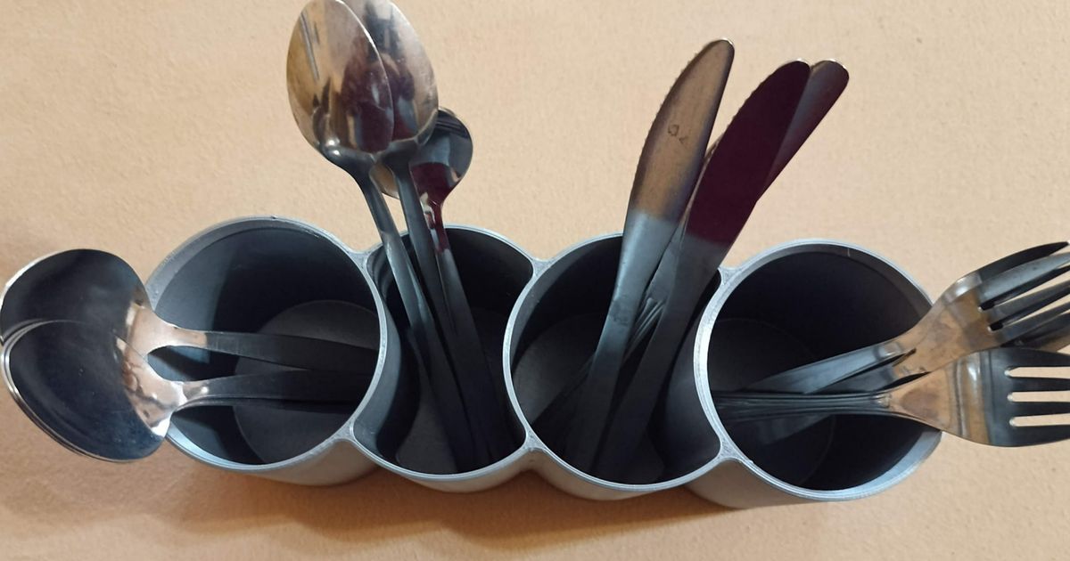 CUTLERY ORGANIZER / STOJAN NA PŘÍBORY by Filip K. | Download free STL ...