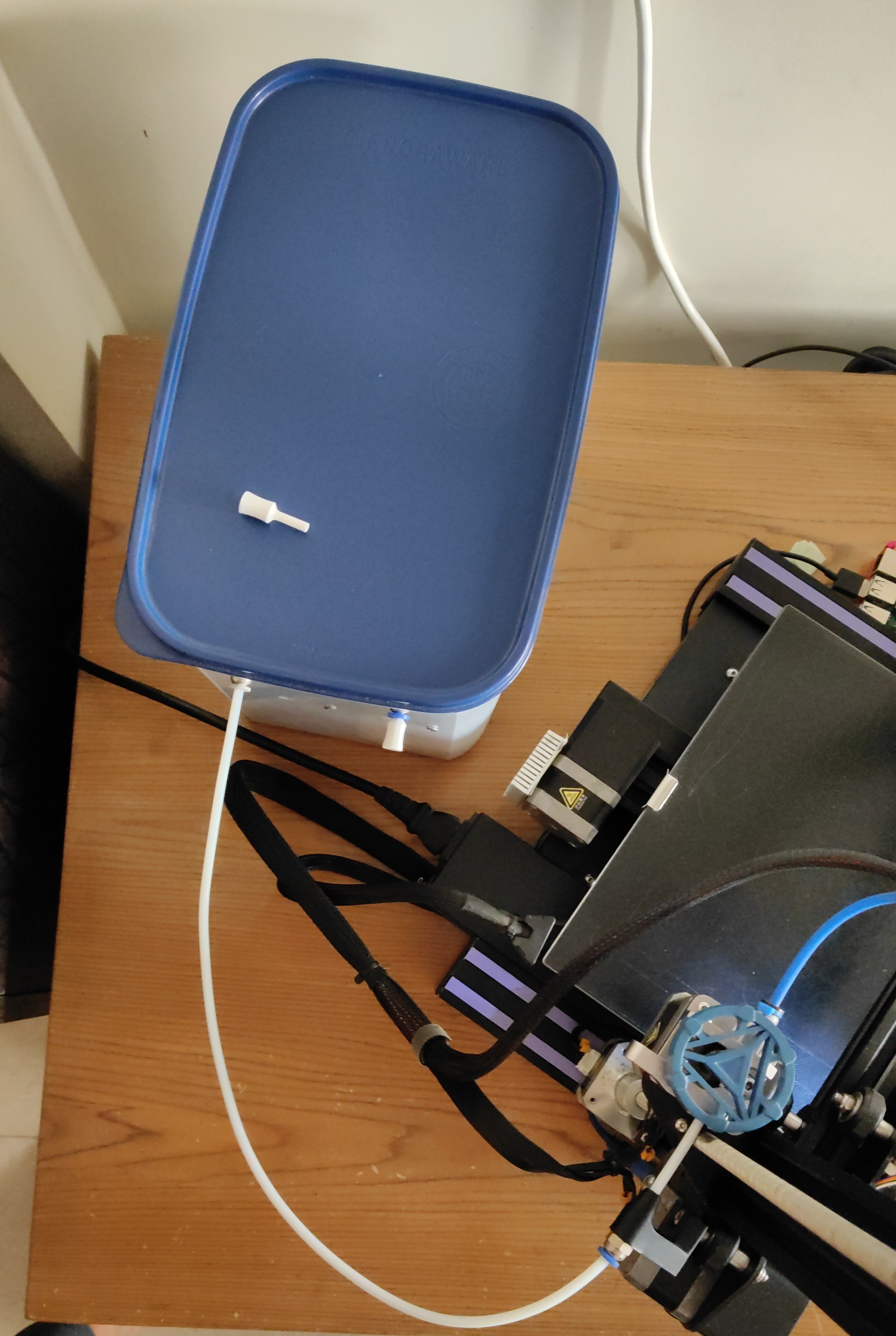 Dual-Spool Filament Dry Box with Direct Printing by Psyclist | Download ...