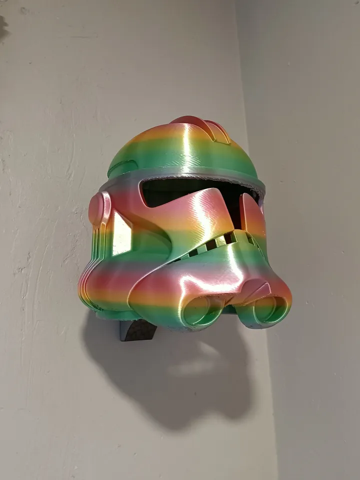 Helmet Wall Mount by Bugman_140 | Download free STL model | Printables.com