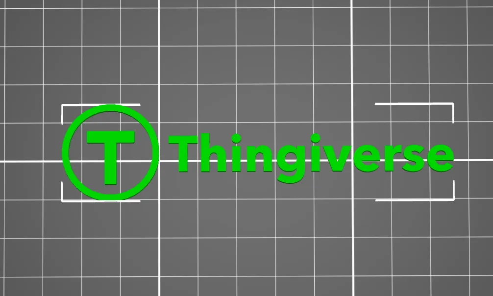 thingiverse logo by iXoberto | Download free STL model | Printables.com