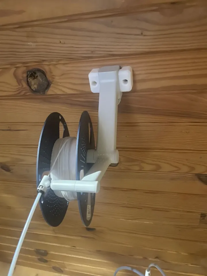 Wall-mounted spool holder bambu lab a1 by nono4848 | Download free STL ...