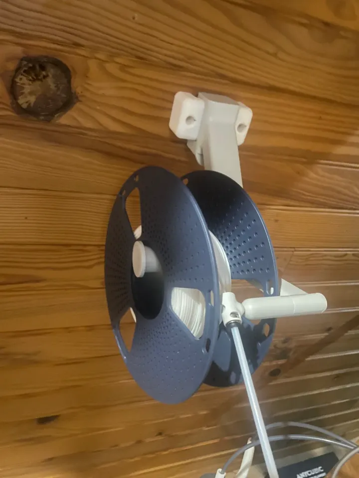 Wall-mounted spool holder bambu lab a1 by nono4848 | Download free STL ...