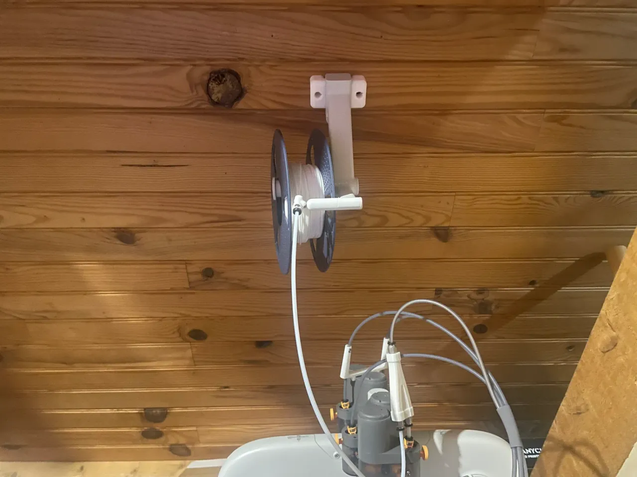 Wall-mounted spool holder bambu lab a1 by nono4848 | Download free STL ...