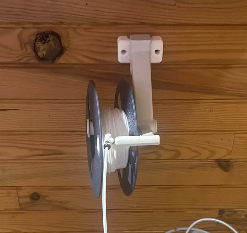 Wall-mounted spool holder bambu lab a1 by nono4848 | Download free STL ...
