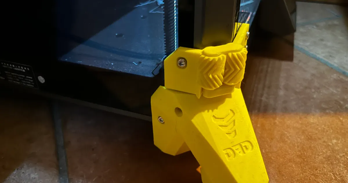 Creality K1 & K1 Max Door Hinges Geared for D3vil Wears Prada by Thiago Bini | Download free STL ...