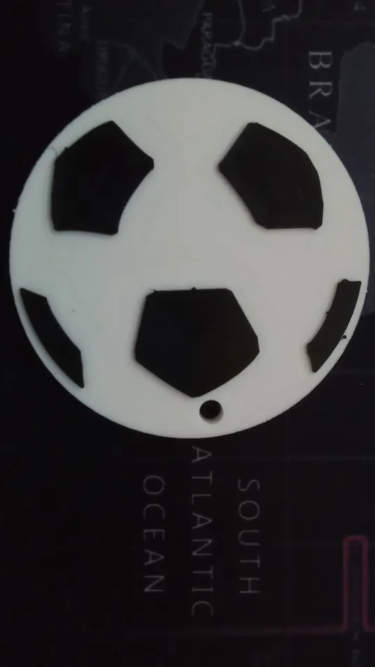 Soccer ball keychain by Timi | Download free STL model | Printables.com